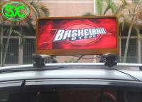 China P3.91 Full Color Car LED Display Advertising HD Waterproof 250x250mm 1500cd/m2 for sale