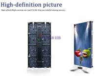 China P4.81 Outdoor Full Color LED Display 500x500mm SMD2727 Lightweight Aluminum Cabinet for sale