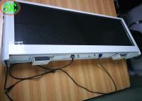 China Outdoor P5 Full Color LED Advertising Screen 192x64 Resolution Taxi Topper Display for sale