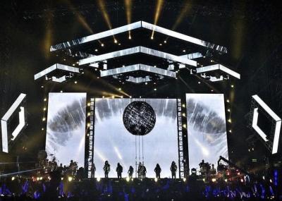 China P3.91 Outdoor Rental Die-Cast Aluminum LED Display 65410 pixels/m² NOVA System for sale