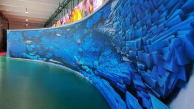 China P5 Indoor Full Color LED Display 40000 Sqm Density Steel Cabinet SMD2121 640x640mm for sale