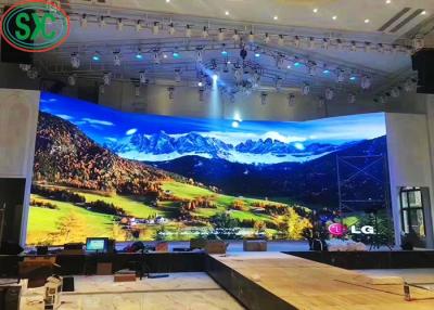 China P3.91 Indoor LED Mesh Curtain Display 100000 Hours Lifespan 25600 Pixel Density for sale