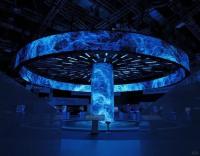 China Outdoor Full Color P10 LED Display Pillar Screen IP65 1/4 Scan 10000pixels per sqm for sale