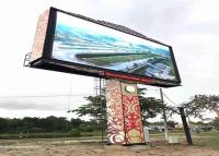 China Outdoor Full Color P10 LED Display Pillar Screen IP65 1/4 Scan 10000pixels per sqm for sale