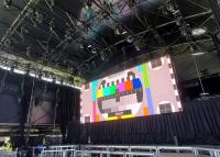 China P4.81 Outdoor Full Color LED Display 43222 Pixels/m² 1/13 Scan Epistar IP65 for Commercial Center for sale