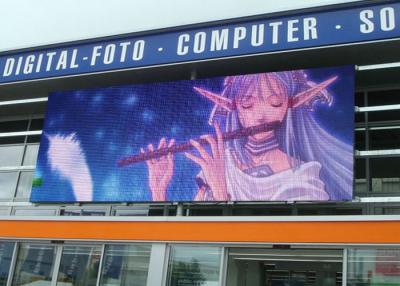 China P8 Outdoor LED Video Screen 6000cd/m² Brightness 3000Hz Refresh Rate for Road Advertising for sale