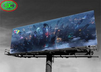 China Outdoor P20 Full Color DIP LED Display 320x160mm 1R1G1B SMD Advertising Screen 2500pixels for sale
