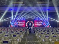 China Outdoor Full Color LED Display 5000nits IP65 Waterproof Rental Enclosure Soft Module 192x192mm for sale