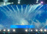 China Outdoor Full Color LED Display 5000nits IP65 Waterproof Rental Enclosure Soft Module 192x192mm for sale