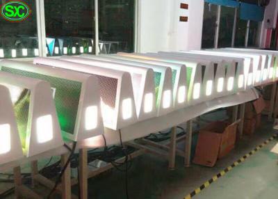 China P5 Double Side Taxi LED Sign Waterproof 12V Car Top Display Screen 7500nit for sale