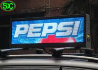 China P3.91 Full Color Car LED Display Advertising HD Waterproof 250x250mm 1500cd/m2 for sale