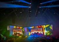 China Outdoor Fixed LED Screen 20ft HD Full Color IP65 Waterproof 6000cd Brightness for sale