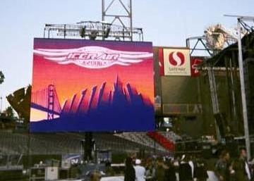 China Customized High Definition SMD LED Screen , Outdoor LED Display Panel 111111 Dots/Square Meter for sale