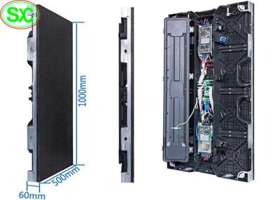 China Indoor Full Color P4.81 Rental LED Screen Display 500x1000mm for Events for sale