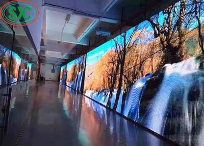 China P6 SMD 3528 RGB LED Display Screen 500x500mm Cabinet IP65 Indoor Video Wall 2500 nits for sale