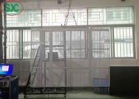 China COB Waterproof Full Color Transparent LED Screen SMD1921 500x1000mm 3 Years Warranty for sale