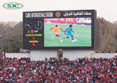 China P3.91 Outdoor Stadium LED Display 250x250mm Module 1/8 Scan 7500cd/m² for sale