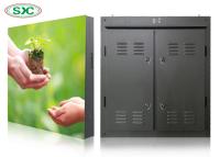 China Customized Iron Steel Cabinet Outdoor P10 LED Billboard 7500cd Brightness 1920Hz Refresh for sale