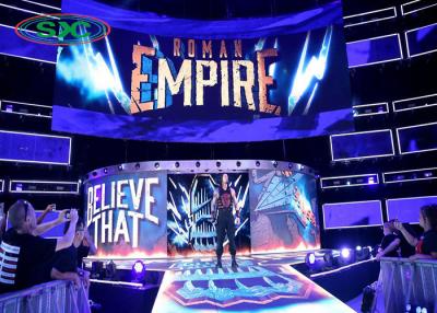 China P3.91 Indoor Stage LED Screen 500x500mm Die Casting Aluminum Video Wall for Wrestling Matches for sale