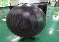 China P4 Indoor LED Ball Screen Display - 1.2m Diameter, 62,500 Pixels/m², 2,500 cd/m² Brightness for sale