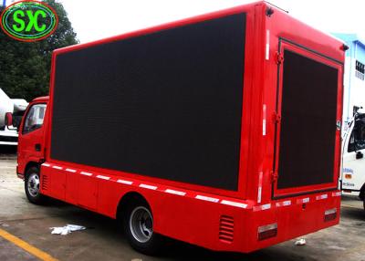 China P8 SMD 3535 Mobile Truck LED Display 5000cd Brightness 10000dots Density for sale