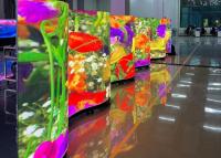 China Outdoor Curved LED Billboard P4.81 1/13 Scan 1920Hz Refresh Die-Cast Aluminum Cabinet for sale