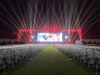 China Outdoor P10 LED Display Advertising Screen Fixed Installation 1/2 Scam 8000mcd for sale