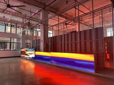 China P2.5 SMD Full Color LED Curtain Wall Display 160000 Pixels Indoor Stage Screen for sale