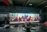 China Indoor Outdoor P5 LED Display Screen 640x640mm Rental Cabinet for Stage Backdrop Decoration for sale