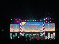 China Outdoor P8 SMD LED Display 7500cd Brightness 15625 Pixels Stadium Screen for sale