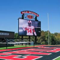 China Outdoor P8 Full Color LED Display Screen for Sports Stadium Perimeter 640x640mm Cabinet 5000cd/m² for sale