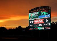 China P10 Outdoor Stadium LED Display Screen 5500cd/m² Brightness 10mm Pixel Pitch for Sports Venues and Events for sale