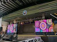 China Outdoor Full Color LED Display Module 160x160mm High Brightness DIP346 SMD3535 for sale