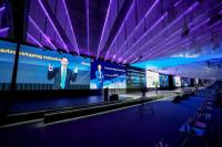 China Outdoor Full Color LED Display P12 7500cd High Brightness Rental Module Curve Screen Square for sale