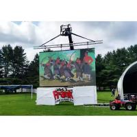 China P6 Outdoor Full Color LED Display 576x576mm Die-Cast Aluminum Cabinet 27777 Pixels for sale