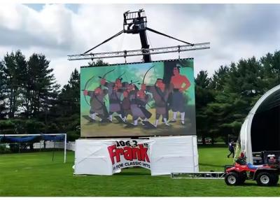 China P20 Outdoor Waterproof LED Display Screen 320x160mm Die-Cast Aluminum Video Wall for Advertising for sale