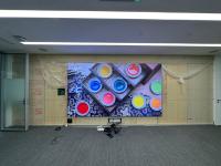 China P3 Indoor Full Color LED Display 2500nits Brightness 576x576mm Cabinet for Hanging for sale