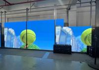 China P10 Outdoor LED Advertising Screen IP65 Waterproof Iron Cabinet 7500cd Brightness Wide Viewing Angle for sale