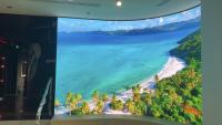 China Indoor P2.5 Flexible LED Display Screen 320x160mm Full Color Rental Stage Panel for sale