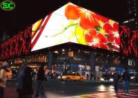 China Outdoor RGB P10 Waterproof 90 Degree Corner Digital LED Display Wall 320x160mm 10000pixels/m2 for sale