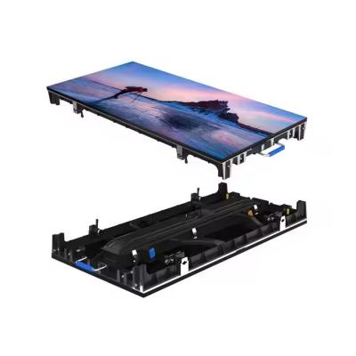China Indoor Full Color SMD LED Display Panel P5 40000 Dots per Sqm Iron Cabinet 3 Years Warranty for sale