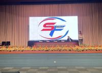 China Indoor Full Color LED Display P4 4mm Pixel Pitch 320x160mm Module High Resolution for sale
