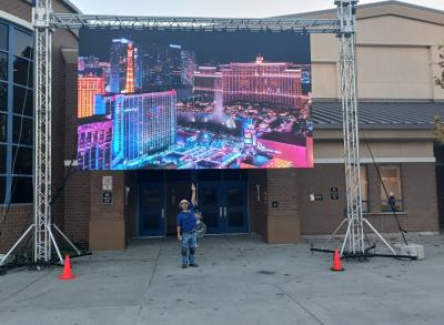 China Indoor Rental LED Display 2.5mm Pixel Pitch 160x160mm HD Die Cast Aluminum Screen for sale