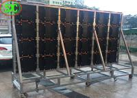 China P4.81 Outdoor Rental LED Display with 5000 cd/m² Brightness and Movable Steel Structure for Events for sale