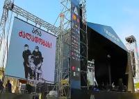 China Outdoor P3.91 Rental LED Video Display 1920Hz Refresh Rate IP65 Waterproof 6000cd Brightness for sale