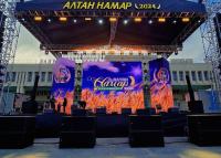 China P5 1/8 Scan Mode Die Cast Aluminum Full Color LED Stage Screen 6000cd Indoor Rental Display for sale