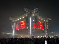 China P4 Outdoor LED Display Screen 7000cd/m2 Die Cast Aluminum Cabinet 62500 Dots for sale