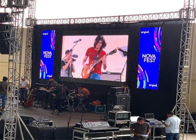 China P6 Outdoor LED Advertising Screen 62500 Pixels Full Color Video Wall IP65 for sale