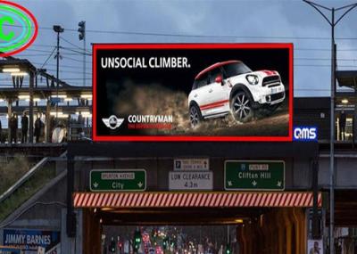 China Outdoor P4.81 LED Display Screen 250x250mm 5500cd/m2 Waterproof Iron Cabinet for sale