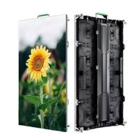China P10 Outdoor Full Color LED Display Screen 7000cd/m2 Brightness Single Pillar Billboard for sale